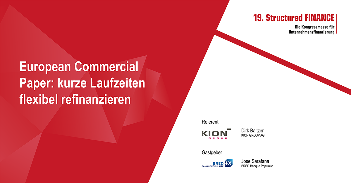 European Commercial Paper: kurze Laufzeiten flexibel refinanzieren ...